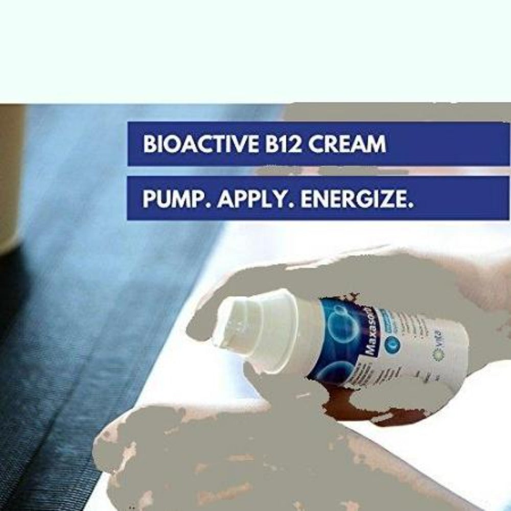 Maxasorb B12 Cream | Increased Energy Is Yours | Vita Sciences