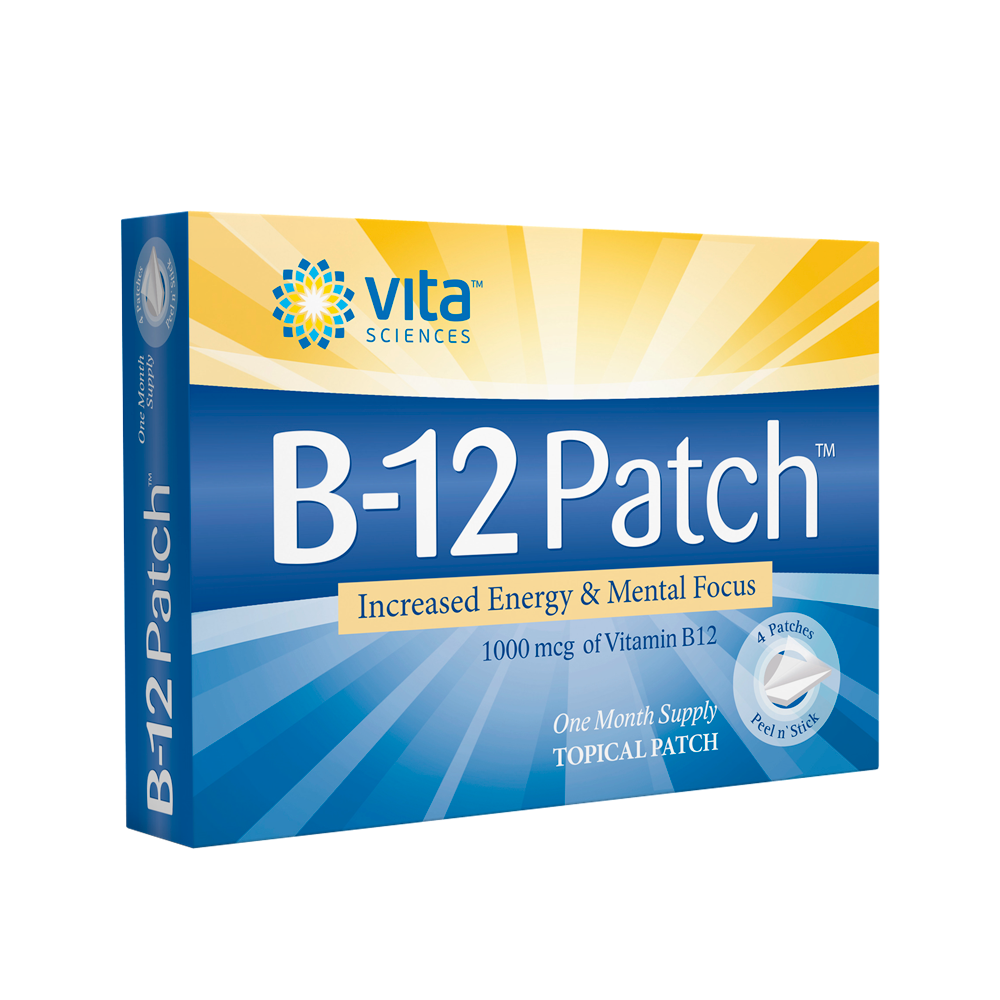 B12 Patch | Enjoy Increased Energy and Mental Focus | Vita Sciences