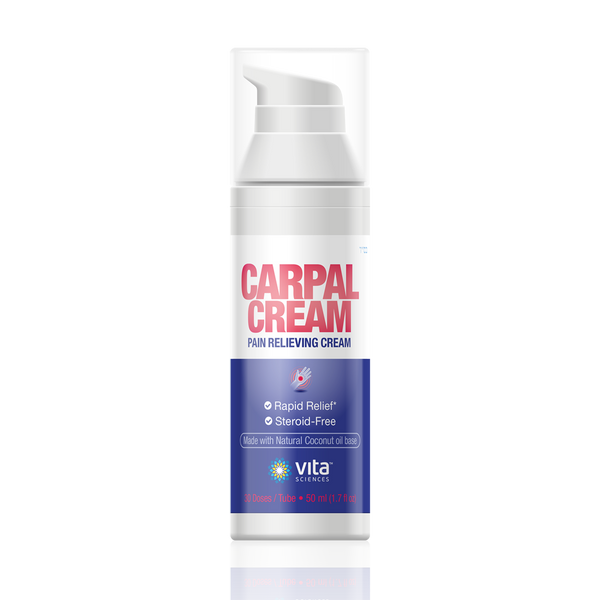 Carpal Cream | Relief from Carpal Tunnel Syndrome | Vita Sciences