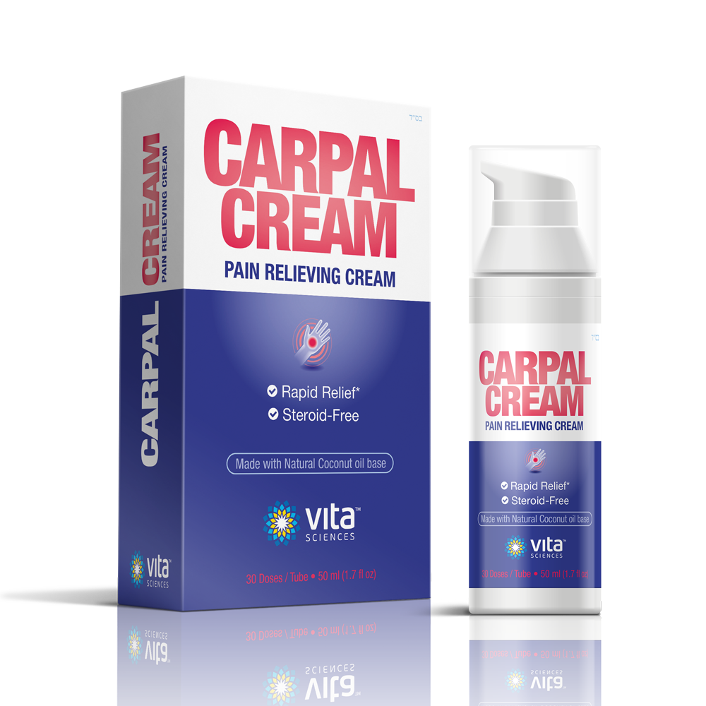 Carpal Cream | Relief from Carpal Tunnel Syndrome | Vita Sciences