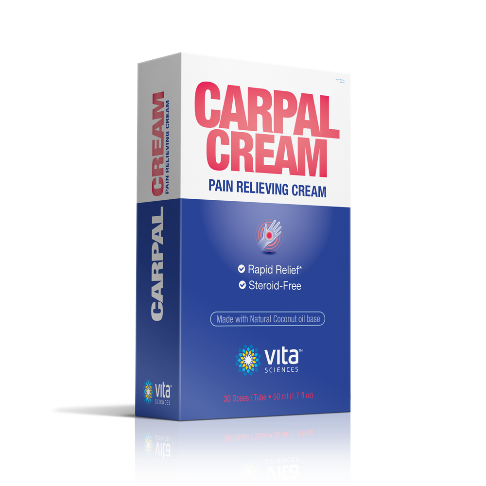 Carpal Cream | Relief from Carpal Tunnel Syndrome | Vita Sciences