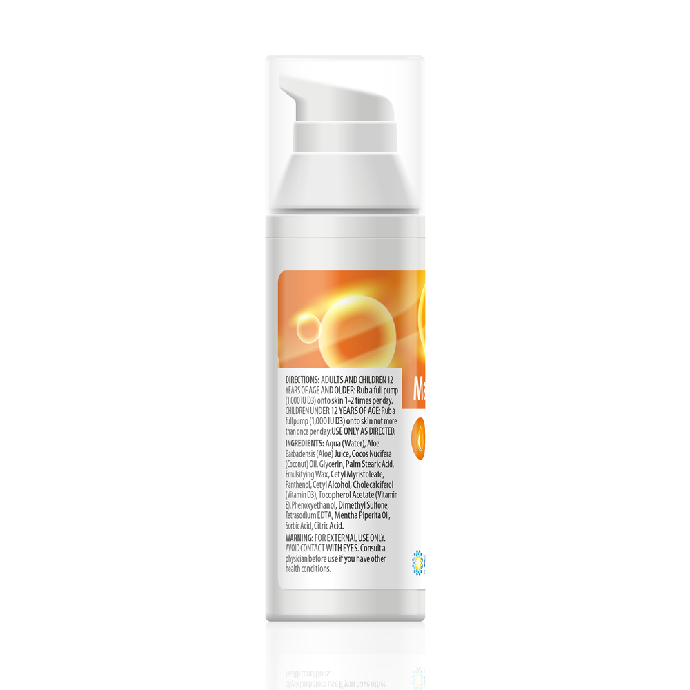 Vitamin D3 Cream 1,000 UI | Boost Bone Strength and Heart Health – Vita ...