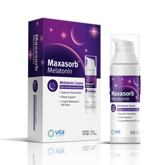 Melatonin Cream – Topical Sleep Support Cream 3 mg – Vita Sciences