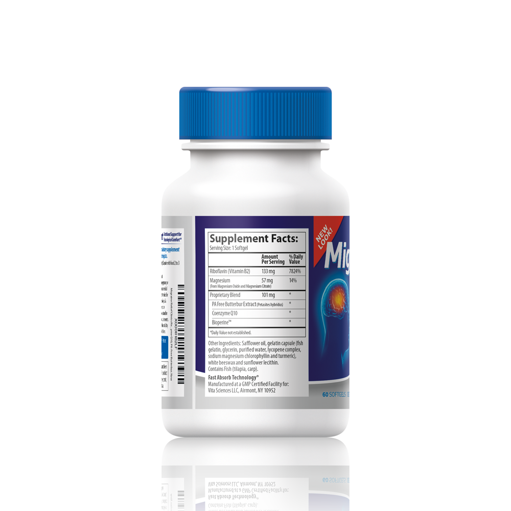 Migravent | Get Rid of Migraines Fast | Vita Sciences