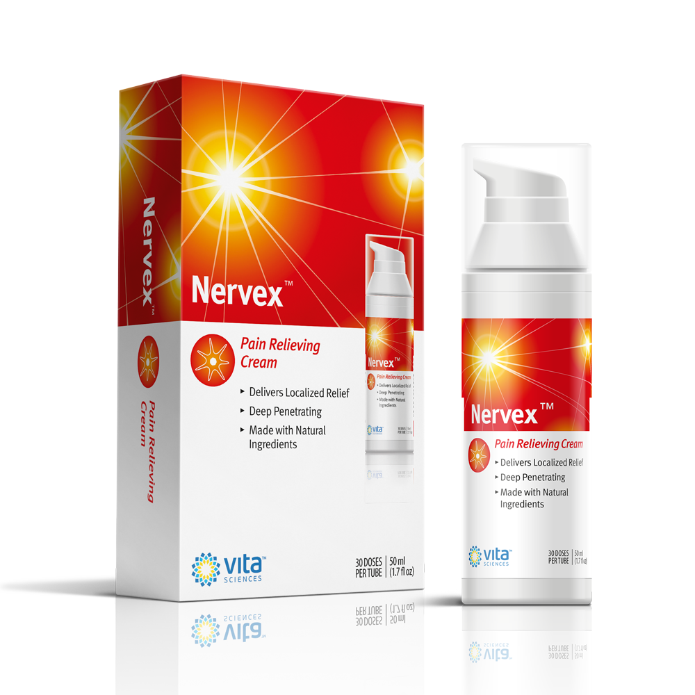 Nervex Neuropathy Cream – Nerve Pain Relief with B Vitamins, MSM ...