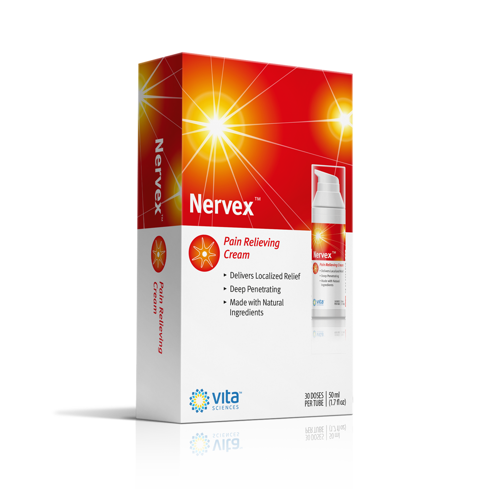 Nervex Neuropathy Cream – Nerve Pain Relief with B Vitamins, MSM ...
