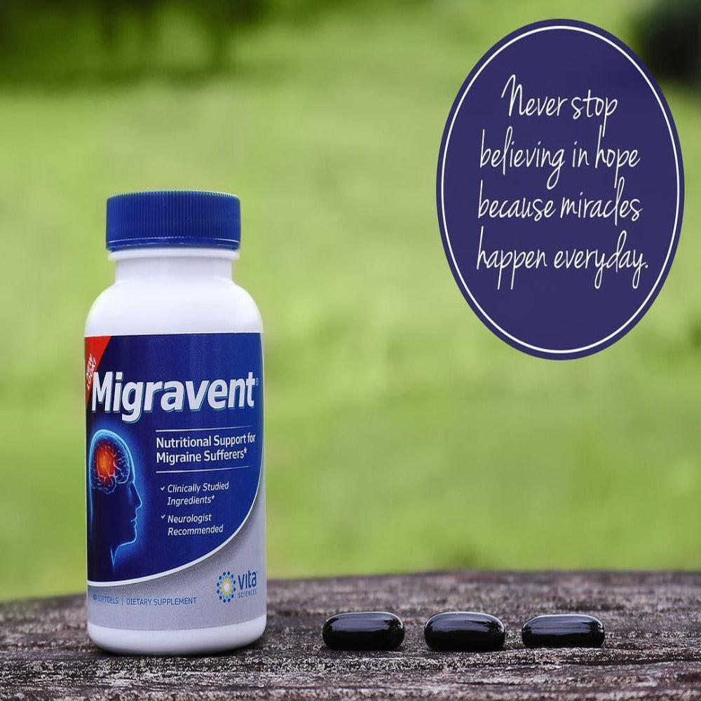 Migravent | Get Rid of Migraines Fast | Vita Sciences